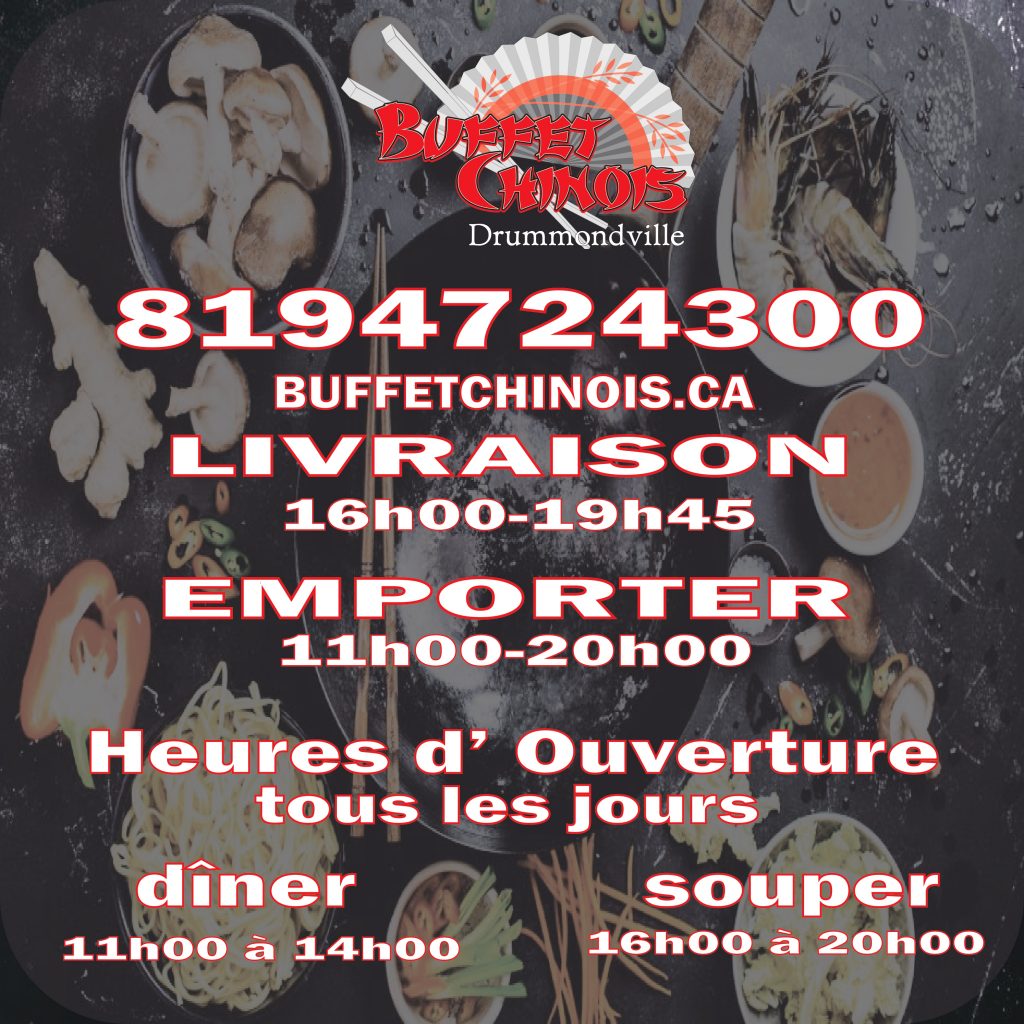 Buffet Chinois – Délicieuse cuisine asiatique